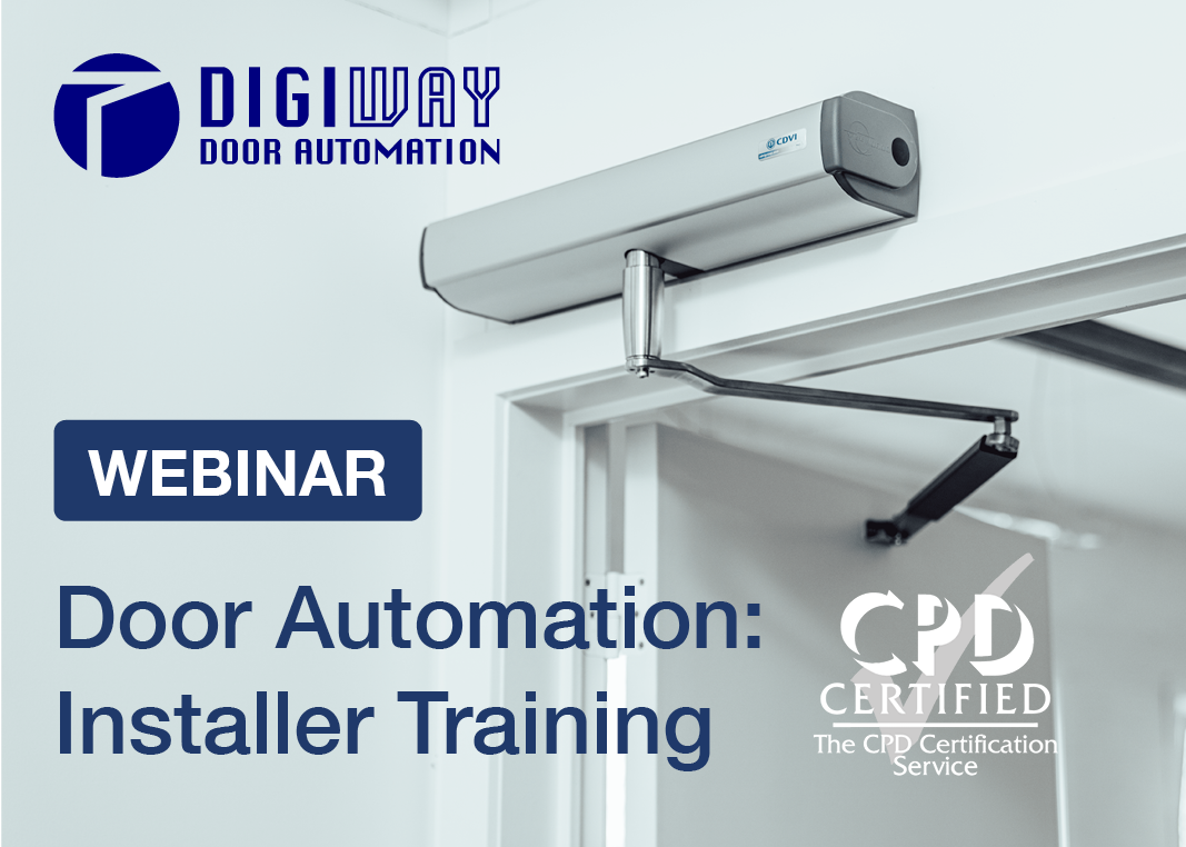 Door Automation: Installer Training - CPD 2024.05.27 - CDVI UK