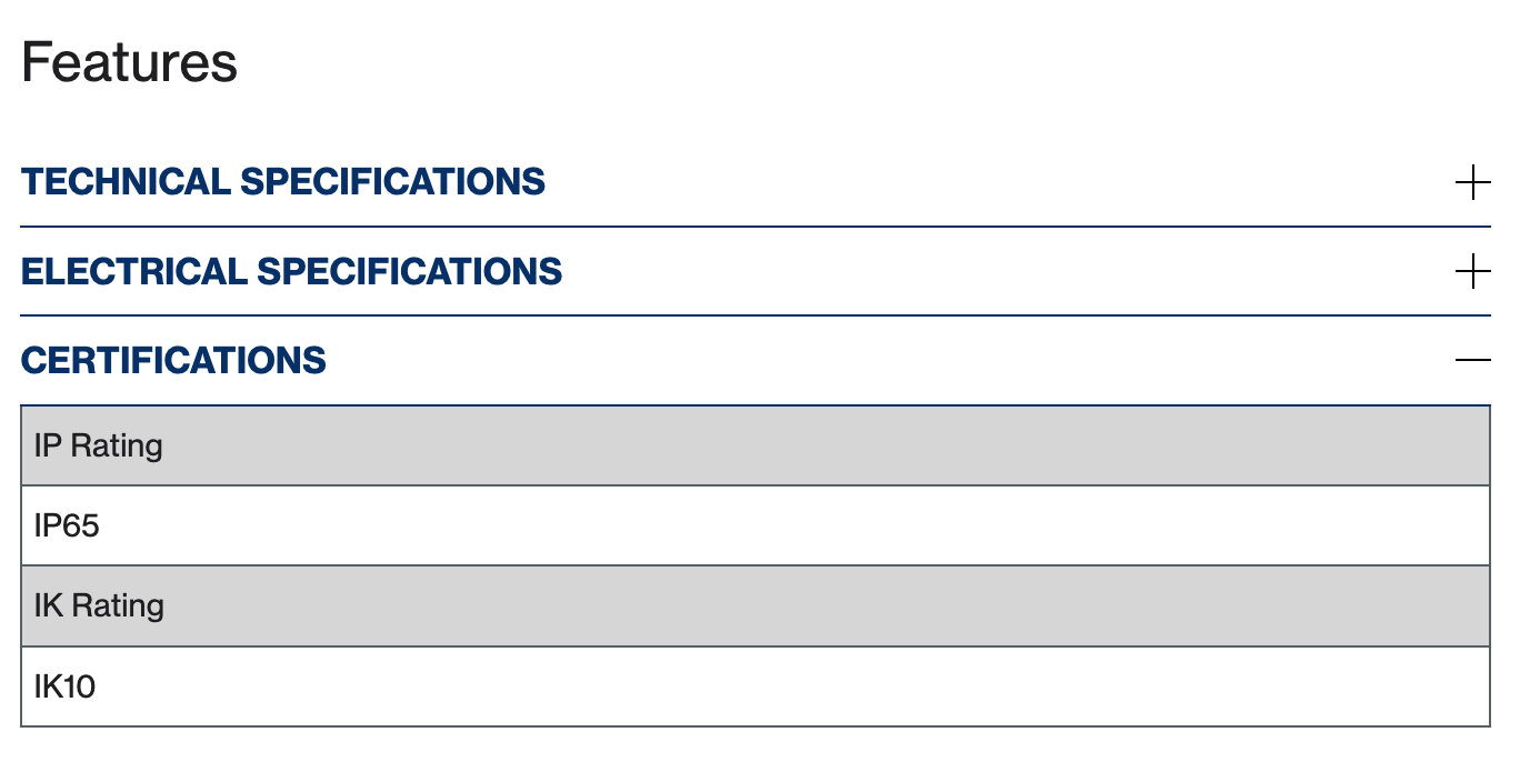 What are IP and IK ratings? Ingress & impact protection | CDVI UK