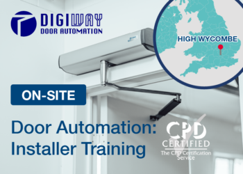 DWPS102U | DIGIWAY Plus door operator for single swing door