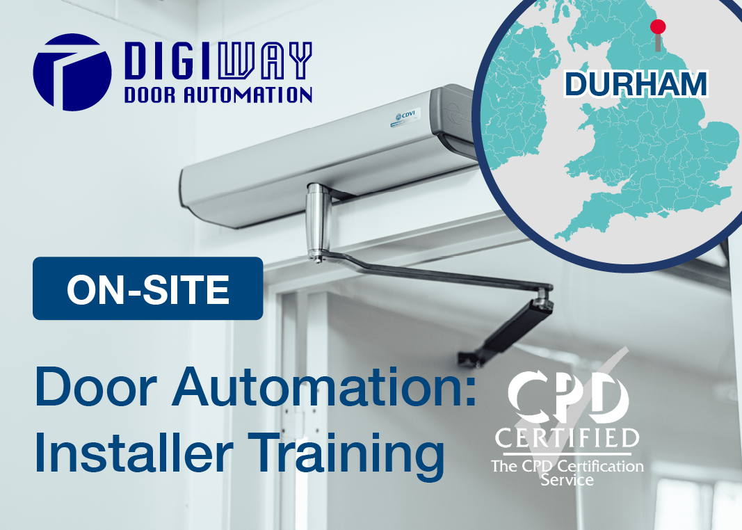 Door Automation: Installer Training - CPD 2025.12.11 - CDVI UK
