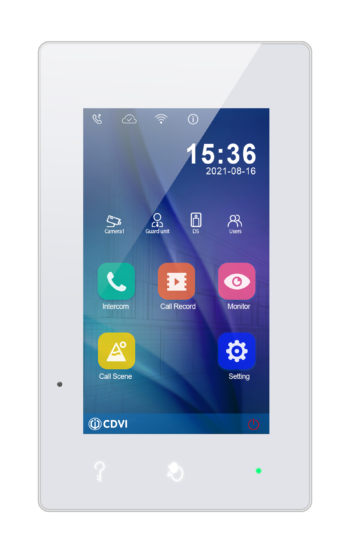 CDV-IP1B | IP video entry kit with single-button door station | CDVI